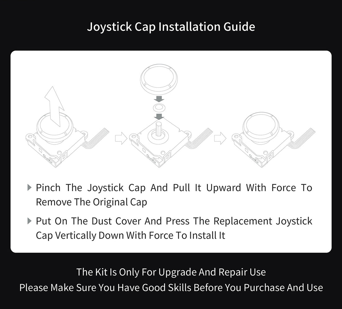 Hall Joystick for Joy-Con | Driftless Input | GuliKit