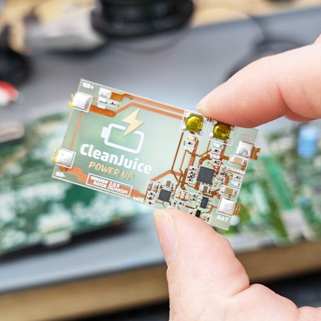 CleanJuice Game Boy Color Rechargeable Battery Module with USB-C ...