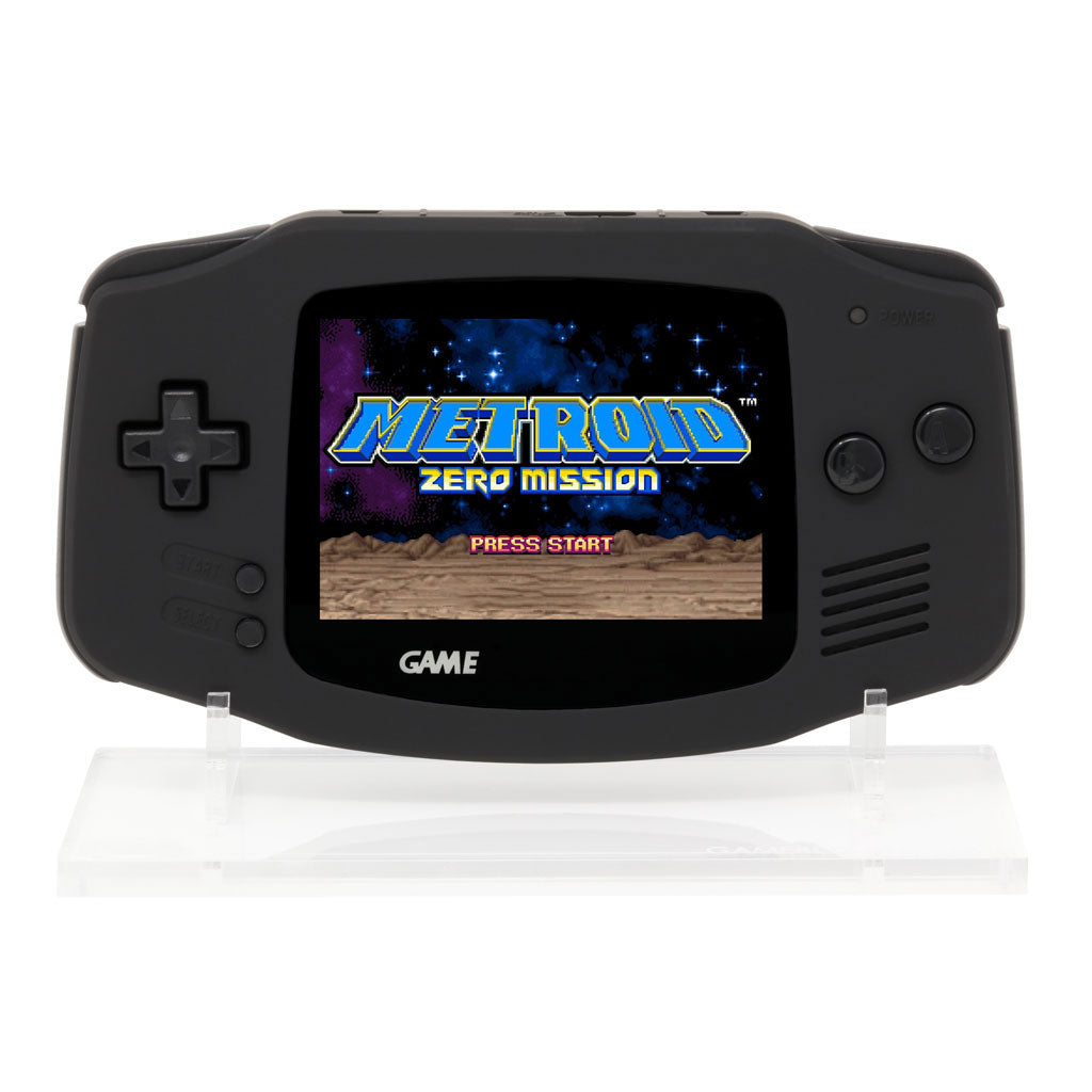 Game Boy Advance Ultimate Console - Black Out | Fully Modded GBA | Hand ...