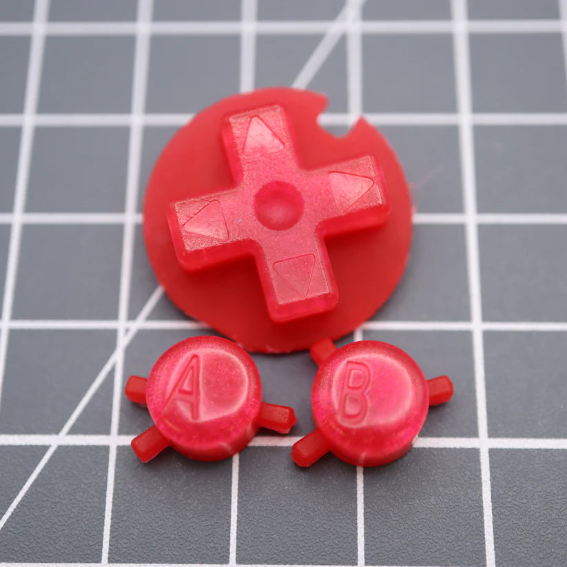 Custom Resin Game Boy Color (GBC) Buttons - Lab Fifteen