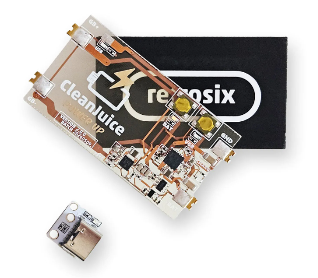 CleanJuice Game Boy Color Rechargeable Battery Module with USB-C ...