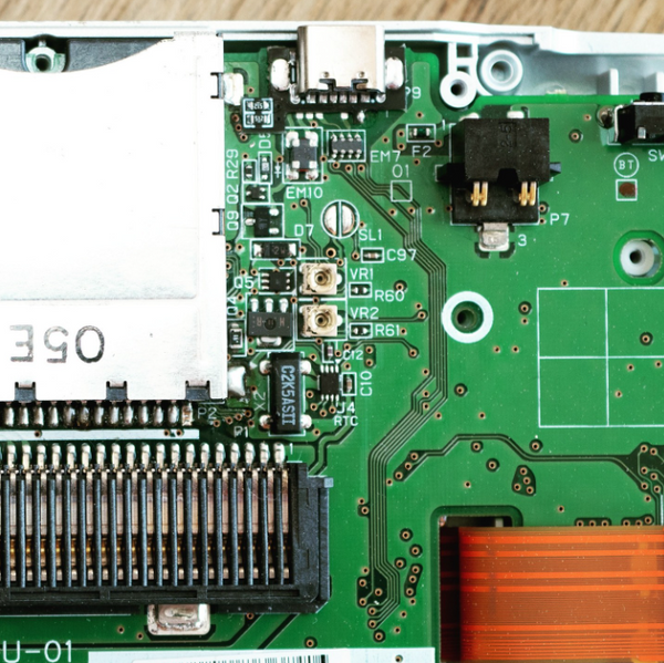 Game Boy Advance SP USB-C PCB | Robot_Retro | Hand Held Legend