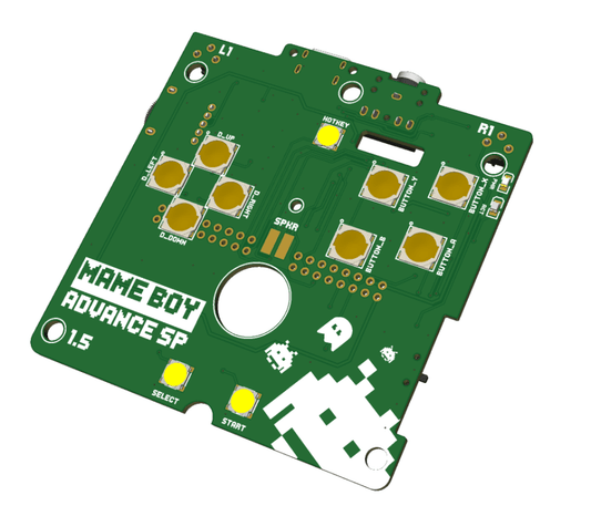 Zega Mame Boy Advance SP Kit - Raspberry Pi Kit - Zarcade Limited