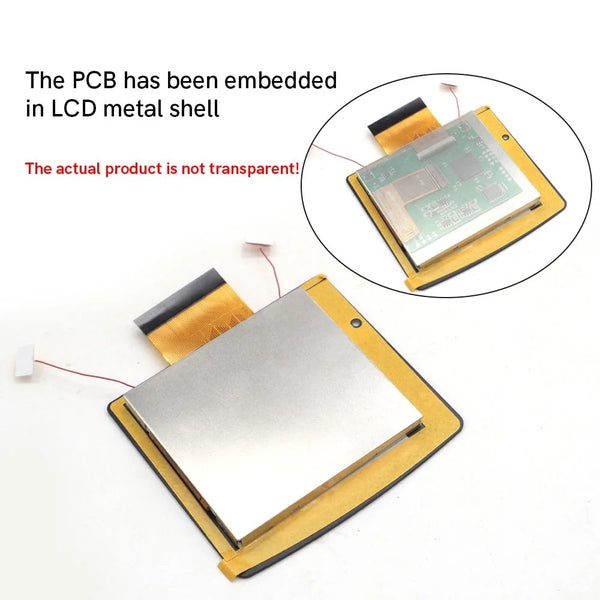 Game Boy Color 2.45" IPS LCD Backlight Kit with Laminated Lens and OSD