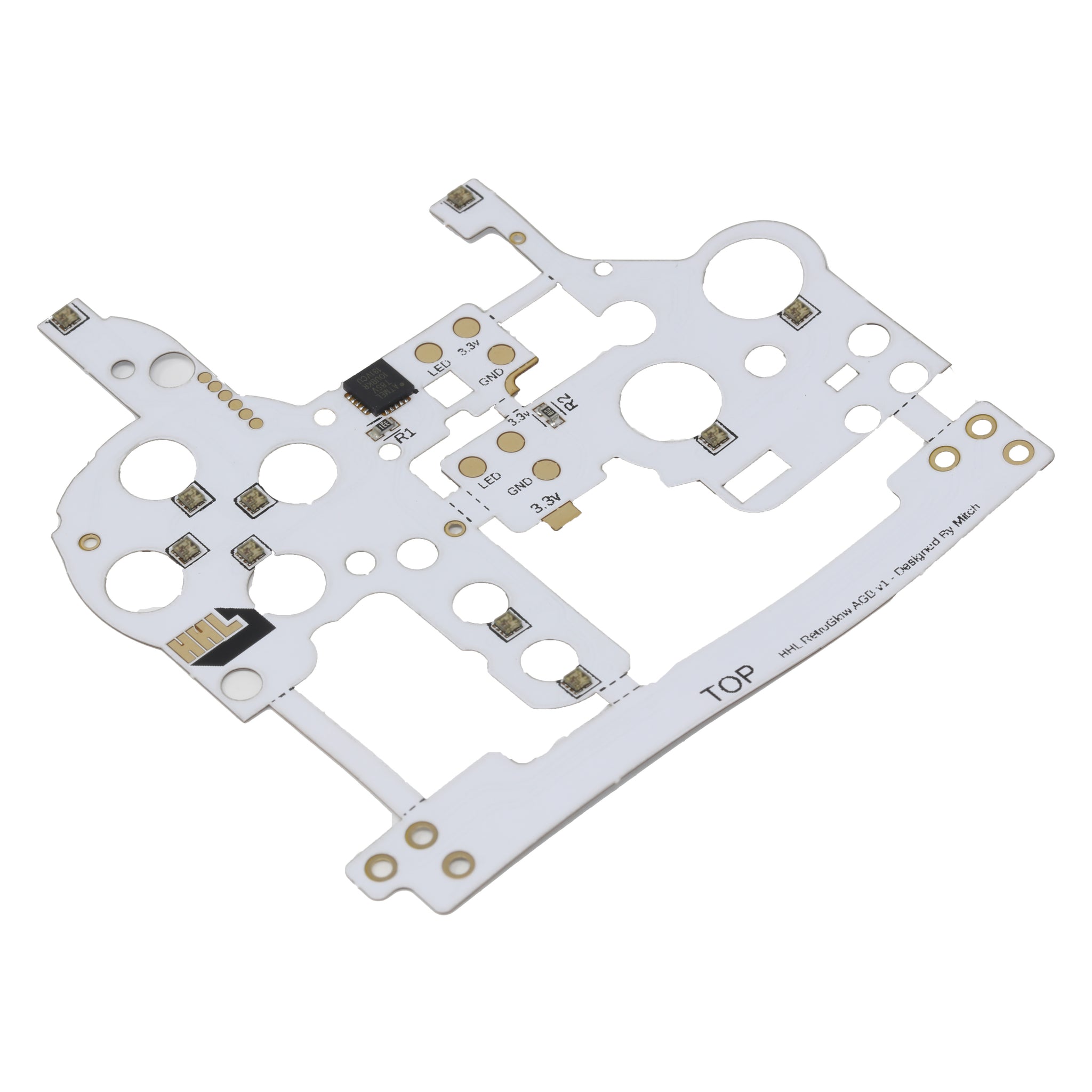 RetroGlow for Game Boy Advance | RGB LED Flex Board | Hand Held Legend