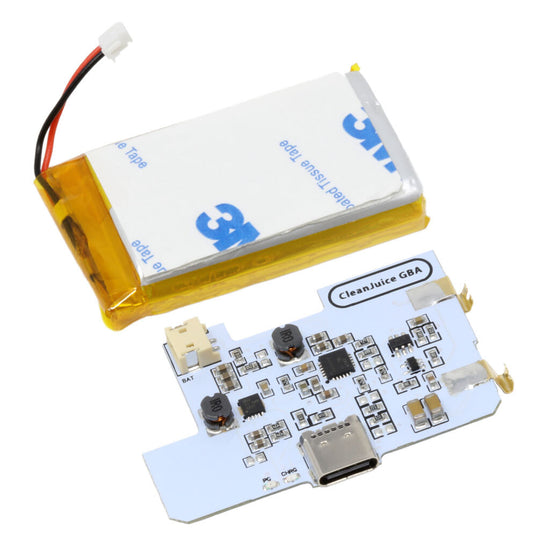 CleanJuice Game Boy Advance Rechargeable Battery Pack | RetroSix – Hand ...