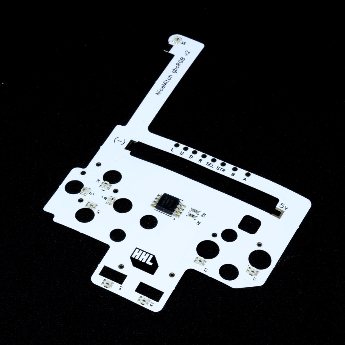 RetroGlow for Game Boy Color | RGB LED Flex Board | Hand Held Legend