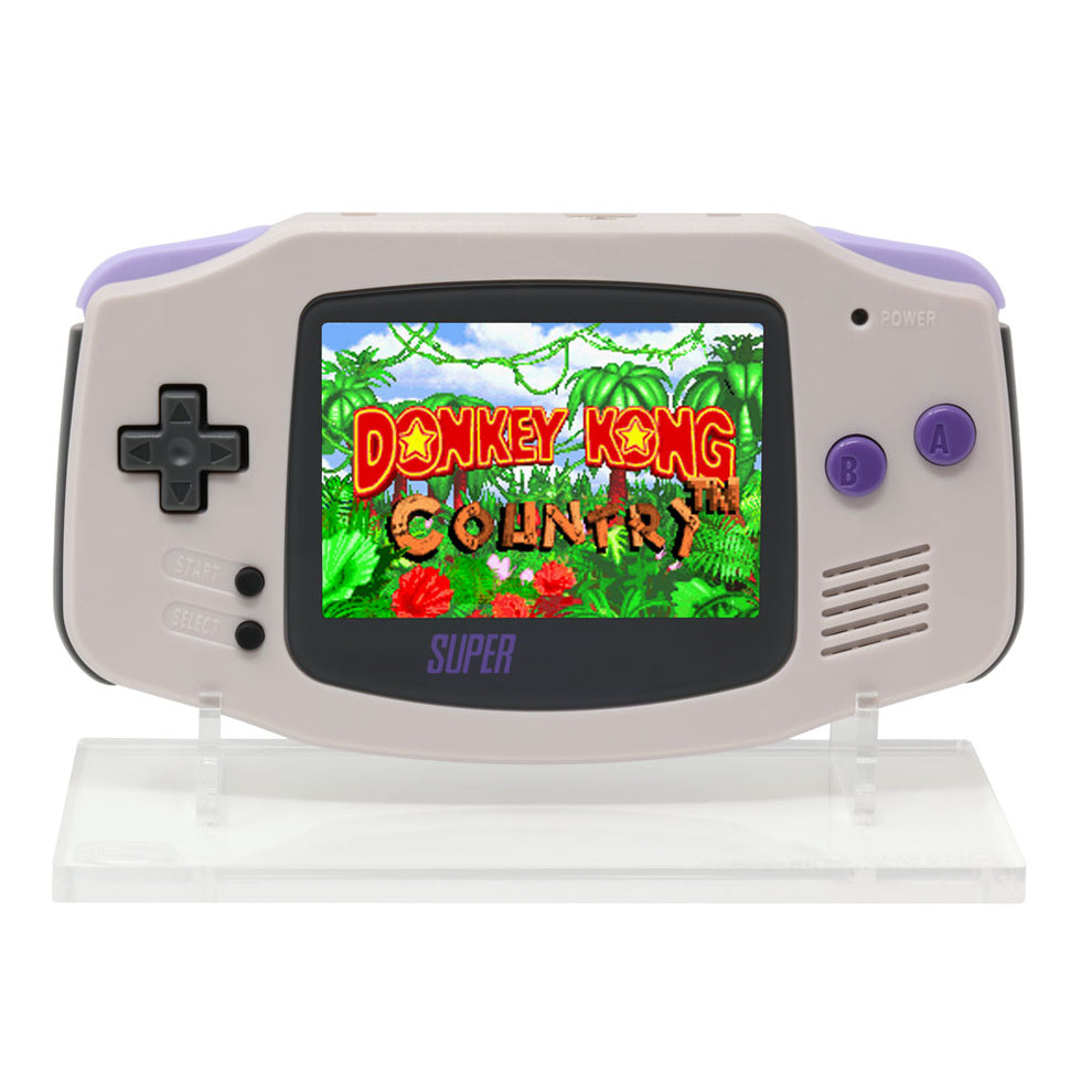 Game Boy Advance Ultimate Console - SNES Style | Fully Modded GBA ...