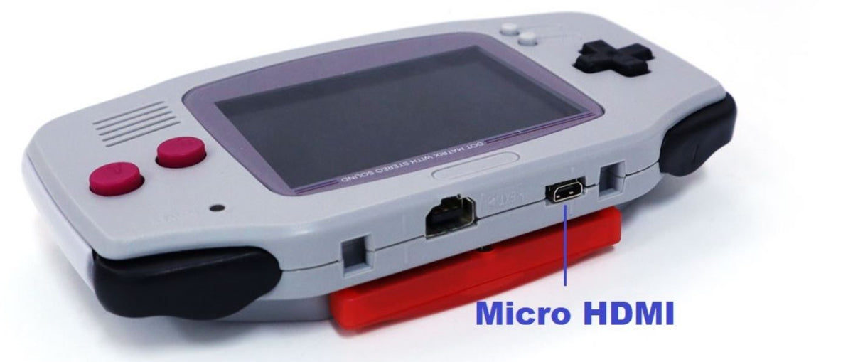 Game Boy Advance TFT HDMI Kit - HD TV Output Mod - Play Game Boy on the ...