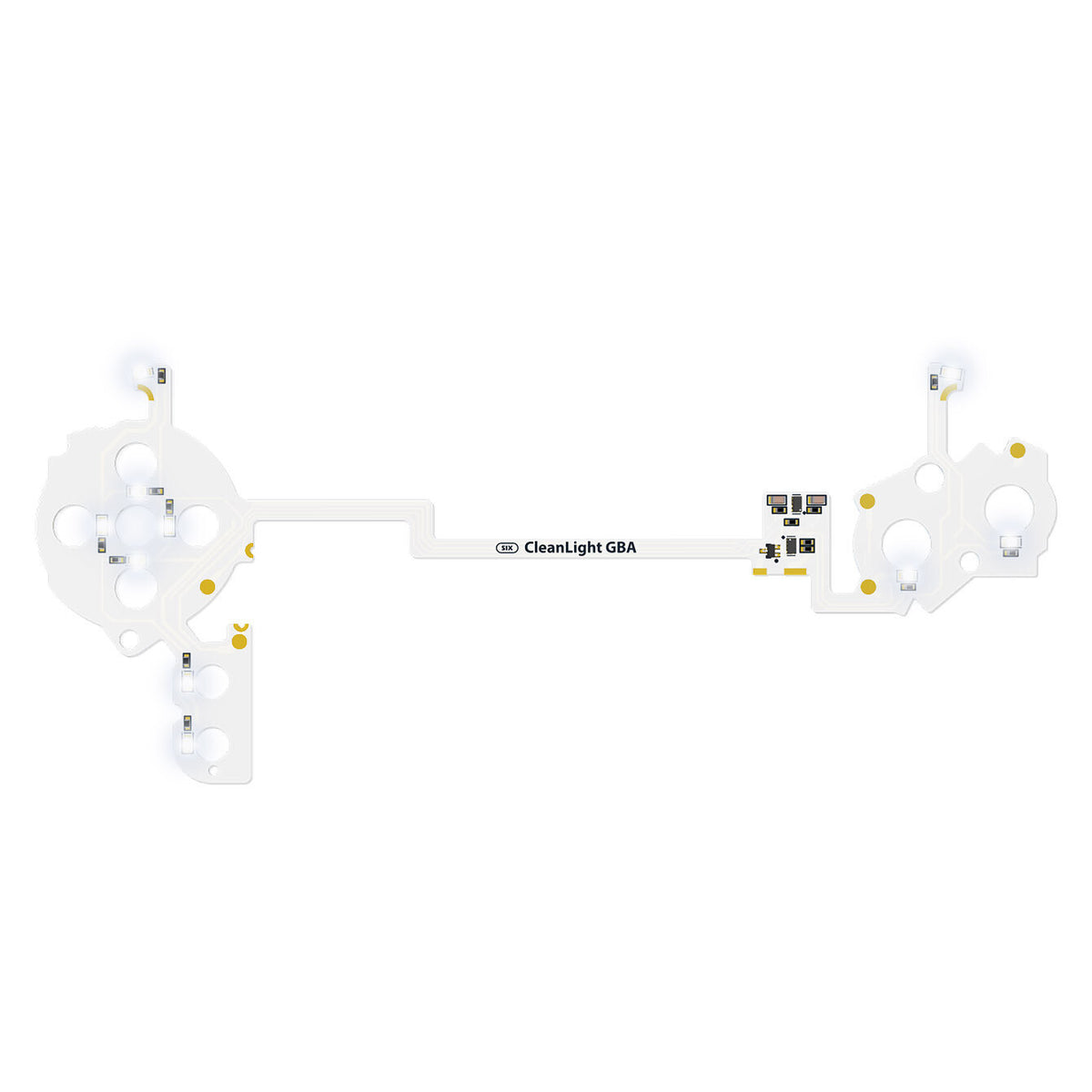 CleanLight Game Boy Advance - LED Button Illumination - RetroSix | HHL