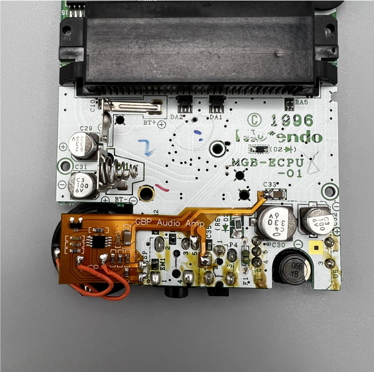 Game Boy Pocket MGB Audio